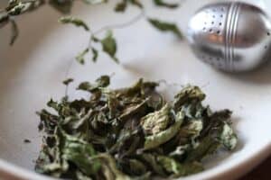 How To Dry Mint Leaves For Tea - Farmhouse & Blooms