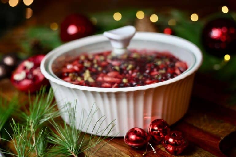 Easy Christmas Jello Salad Recipe - Farmhouse & Blooms